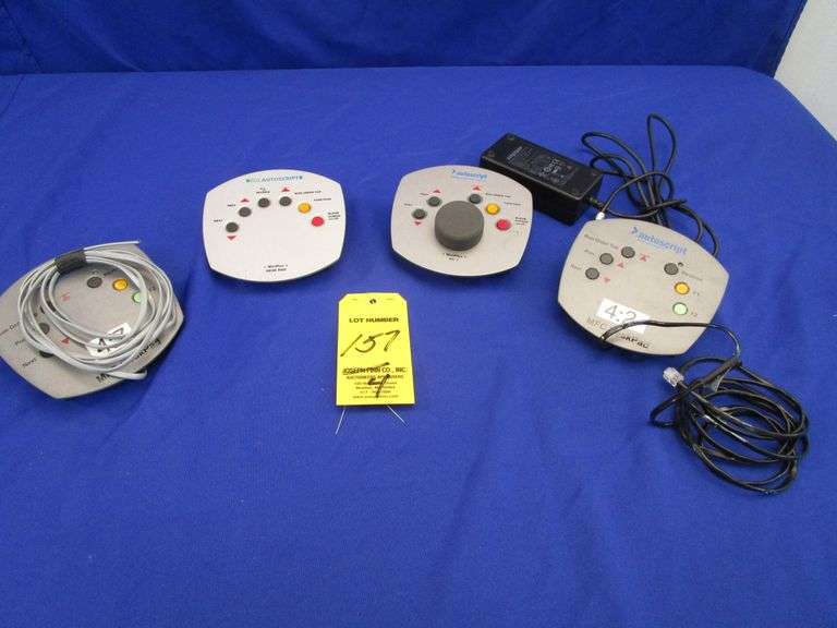 LOT (4) Autoscript Dock Pads - Joseph Finn Co., Inc.