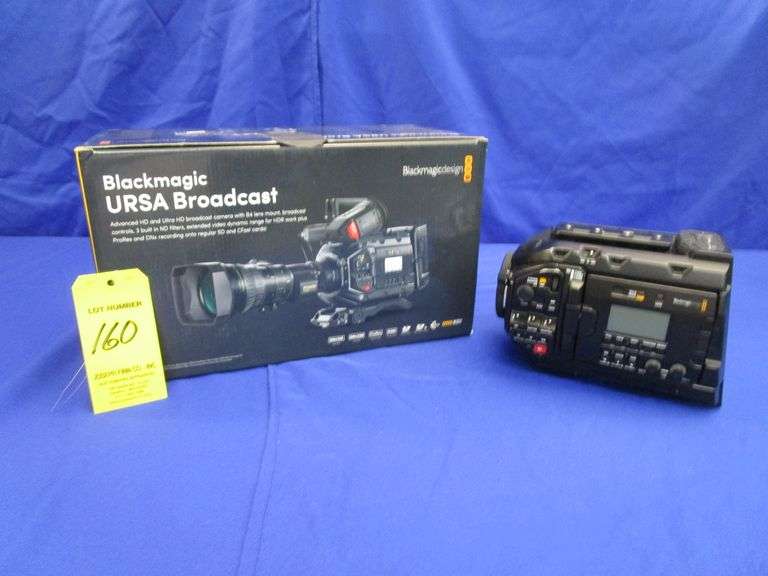 Blackmagic Design Ursa Broadcast HD-Ultra HD Broadcast Camera, B4 Mount ...