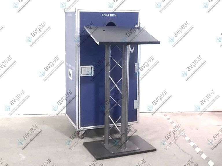 Unbranded Single Truss Lectern in Wheeled Hard Case - Joseph Finn Co., Inc.