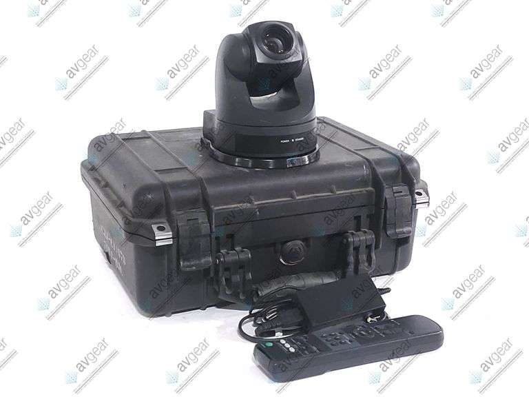 Sony EVI-D70P PTZ Color Video Camera w/ PSU, Remote, in Hard Carry Case ...