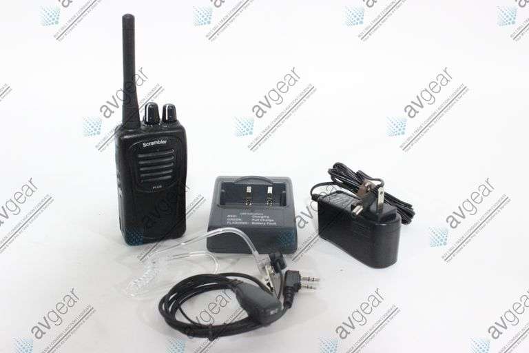 Eartec Scrambler SC-1000 Simplex Wireless PLUS 2-Way Radio w/ Ear Piece ...