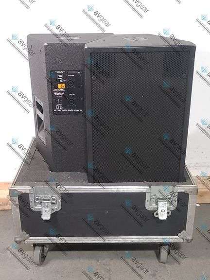 (2) JBL Array Series Speaker Model 4892 in Wheeled Road Case - Joseph ...