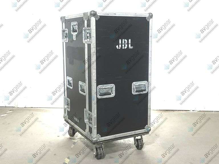 Indy Case 21RU Wheeled Rack Case w/ Patch Panel and Spare Cables ...