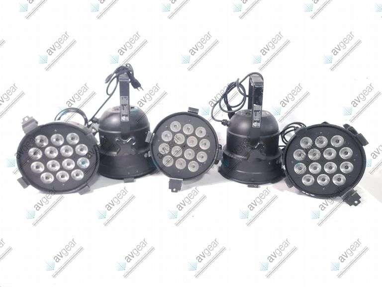 (5) Elation ELED 56 TRI LED PAR Light - Joseph Finn Co., Inc.