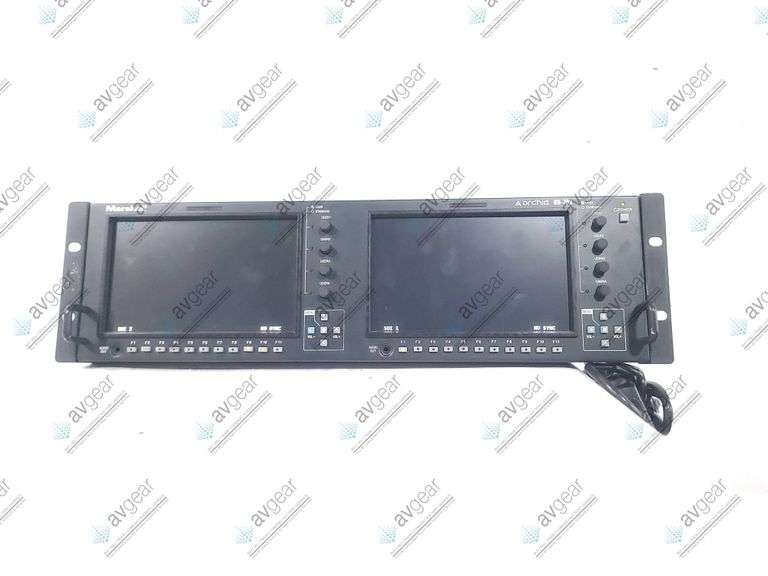 Marshall Electronics OR-702 Dual 7" LCD Rack Mount Monitor - Joseph ...