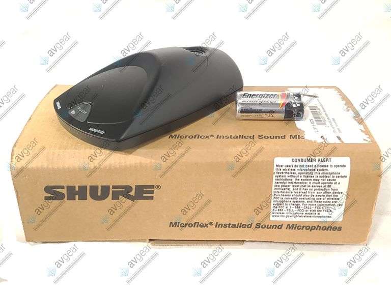 Shure MX890 Microflex Wireless Gooseneck Base Transmitter - Joseph Finn ...