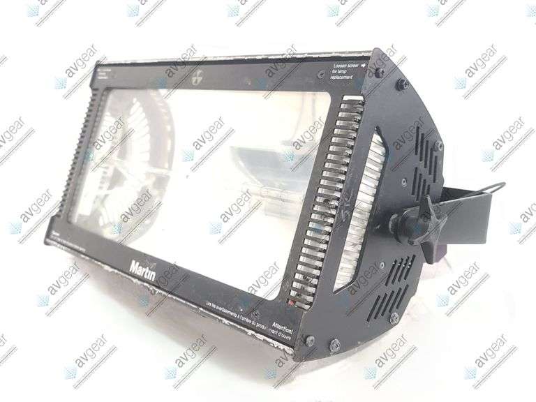 Martin Atomic 3000 DMX Strobe Light w/ Safety Cable & Mounting Bracket ...