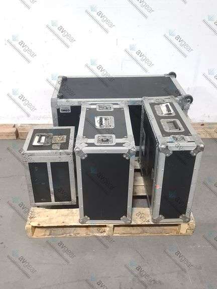 (3) Various Size Hard Carrying Cases and Rolling Hard Case - Joseph ...