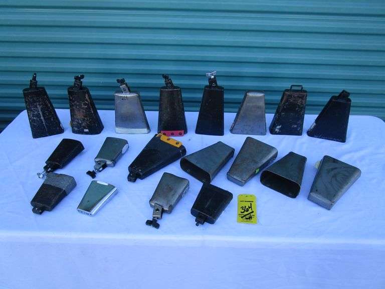 LOT Approx. (19) Cowbells - Joseph Finn Co., Inc.