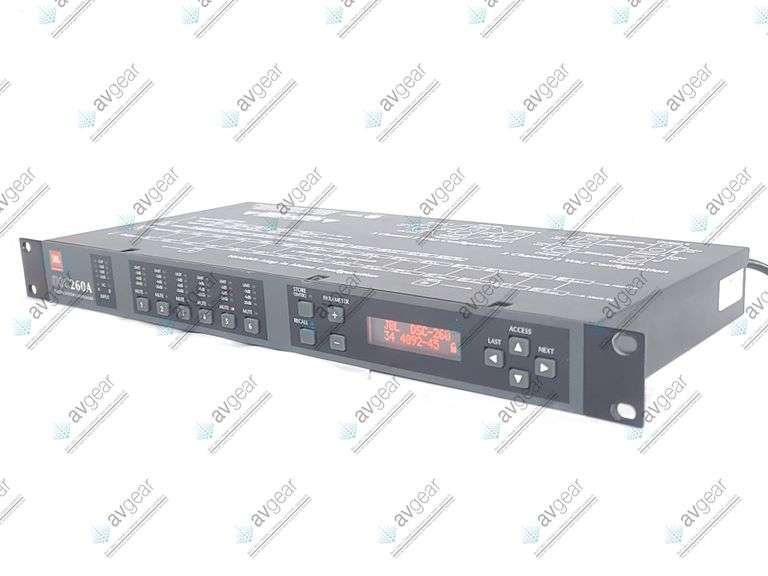 JBL DSC260A Two Channel Digital System Controller - Joseph Finn Co., Inc.