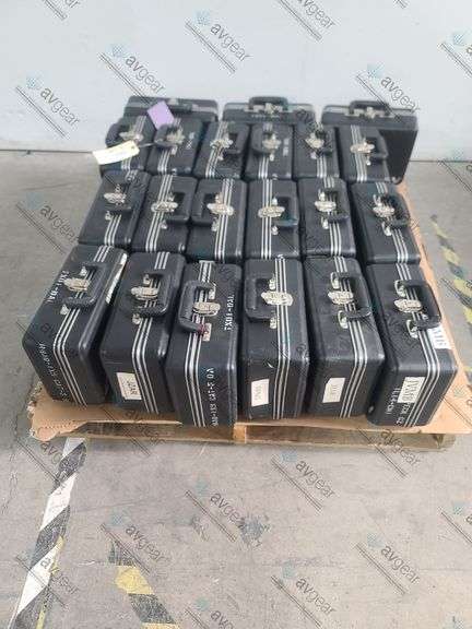 (21) (11x12x6) Generic Hard Carrying Cases - Joseph Finn Co., Inc.