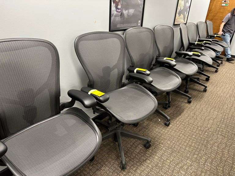 LOT (4) Herman Miller "C" Style Newer Office Chairs - Joseph Finn Co., Inc.