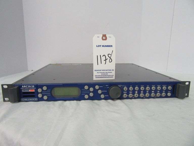 Snell & Wilcox ARC 20:20 Aspect Ratio Converter - Joseph Finn Co., Inc.