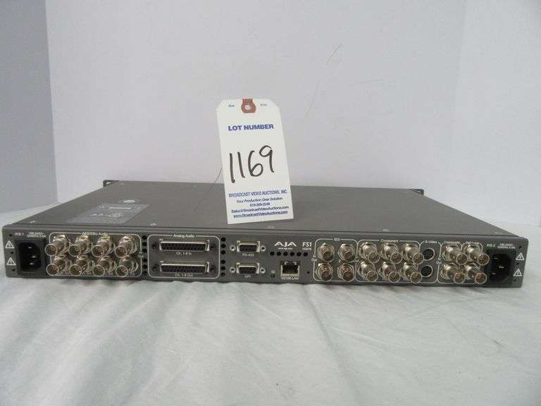 AJA FS1 Universal SD/HD Audio /Video Frame Synchronizer & Converter ...
