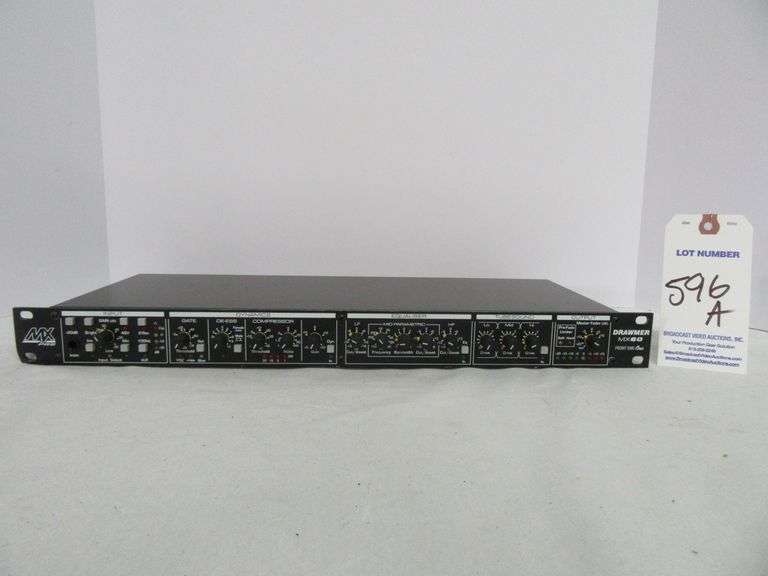 Drawmer MX60-Pro Front End One All-In-One Preamp/DI/Gate/EQ/Compressor ...