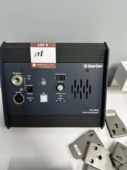 Clear-Com KB-702 GM Encore Speaker Station - Joseph Finn Co., Inc.