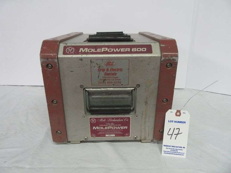 Mole-Richardson Molepower 600 #7861 600 Amp CAM-Lok Pass-Thru Plus ...