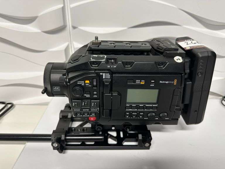 Blackmagic URSA Video Camera 4K w/ Sled and Battery Pack - Joseph Finn ...