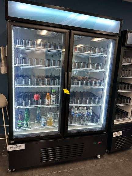 Clark Services 829GMC49B 2-Door Glass Front Cooler - Joseph Finn Co., Inc.