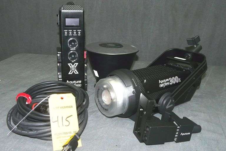 Aputure LS 300x Light Storm LED Light with Controller/Power Supply ...