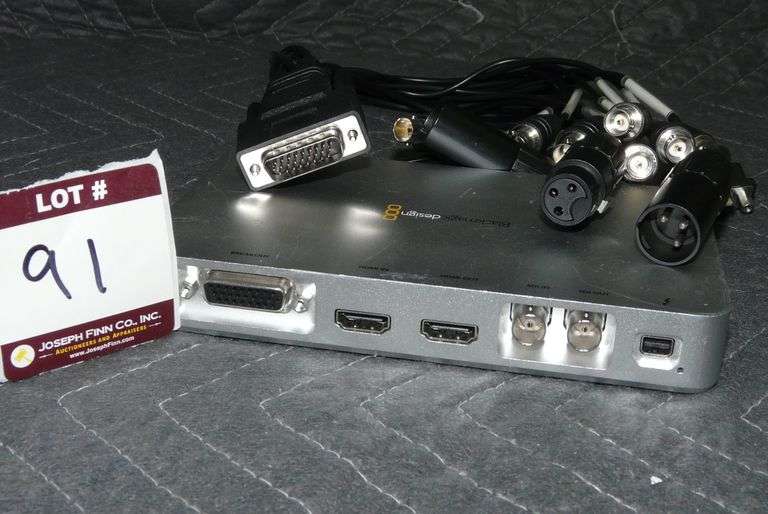 Blackmagic UltraStudio Express Thunderbolt Capture Device with Breakout ...