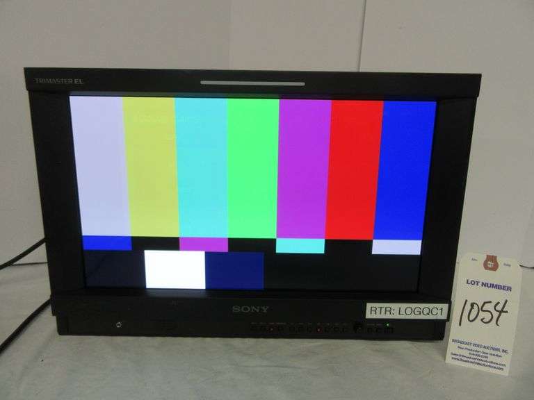 Sony PVM-1741A Trimaster EL OLED Production Monitor (Slight Burn of ...