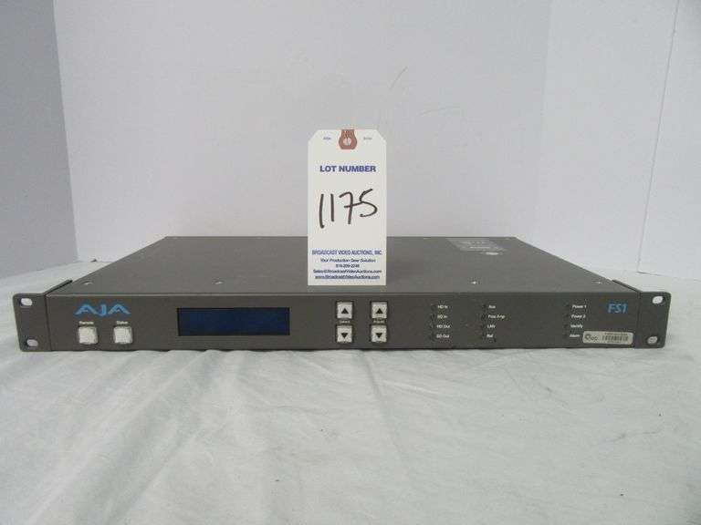 AJA FS1 Universal SD/HD Audio /Video Frame Synchronizer & Converter ...