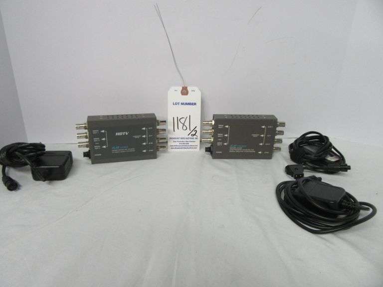 Lot-AJA HD10A HD Analog to Serial Video Converter & D10A CV Analog to ...