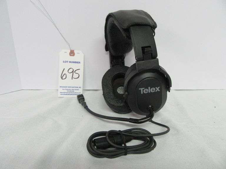 RTS Telex PH-1 Single-Sided Intercom Headset w/XLR5M - Joseph Finn Co ...
