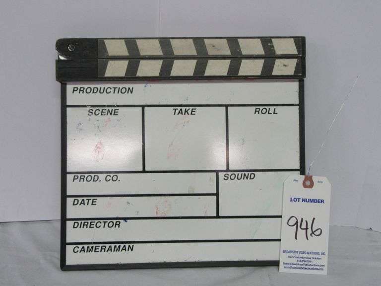 Movie Clapper Slate - Joseph Finn Co., Inc.