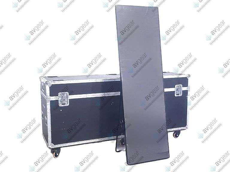 TRT Transtech P2.5 LED iPoster Screens w/ Soft Carry Bag in Wheeled ...