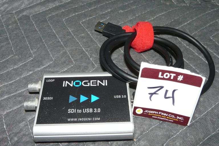 Inogeni SDI to USB 3.0 3G Carture Card with USB Cable - Joseph Finn Co ...