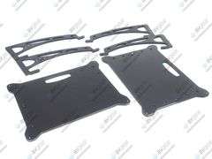 TRT Transtech P2.5 LED iPoster Screens w/ Soft Carry Bag in Wheeled ...