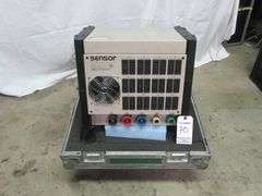 ETC Sensor SP 1220B Sensor Rack w/ 6 D20 Dimmer Modules & Case w/Pass ...