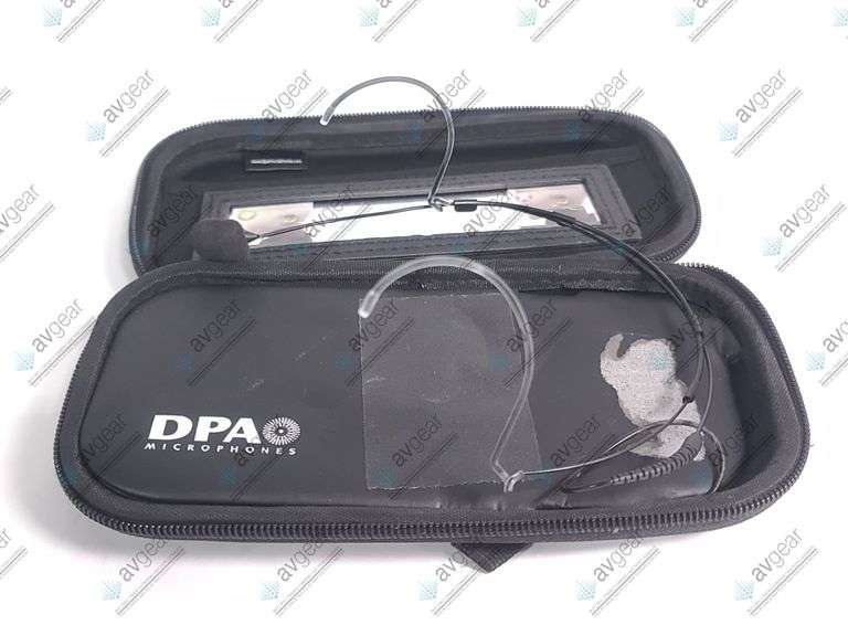 DPA 4088 Directional Headset Microphone, Black, TA4F Connector (Shure ...