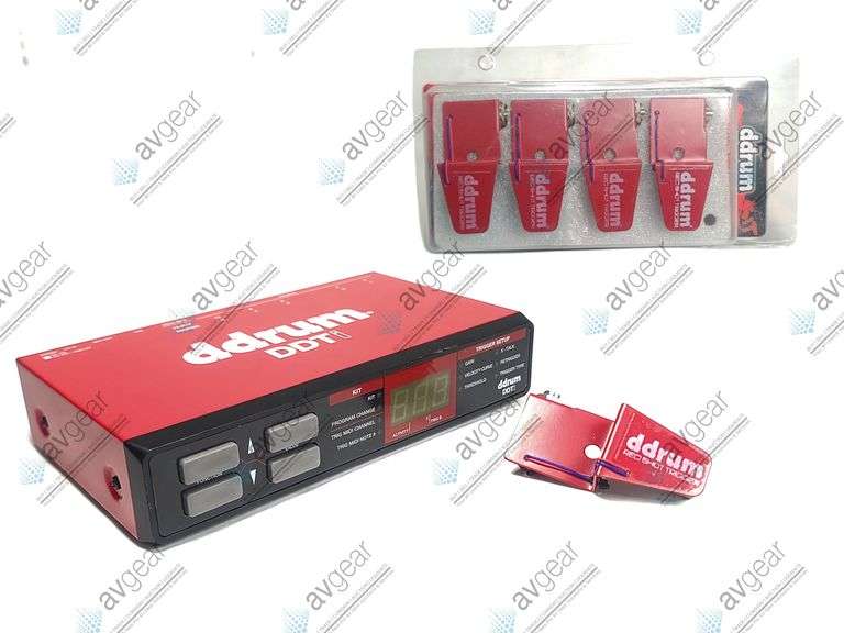 ddrum DDTI Trigger Interface w/Extra Trigger Kit - Joseph Finn Co., Inc.