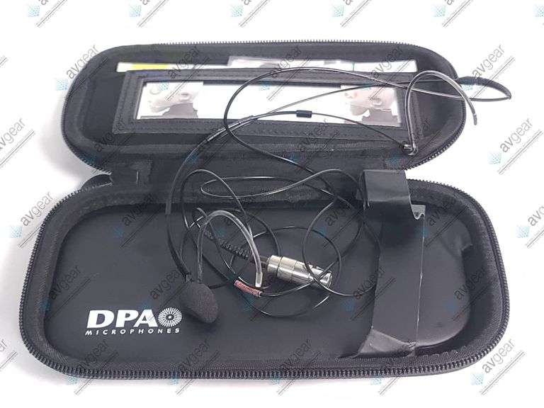 DPA 4088 Directional Headset Microphone, Black, TA4F Connector (Shure ...