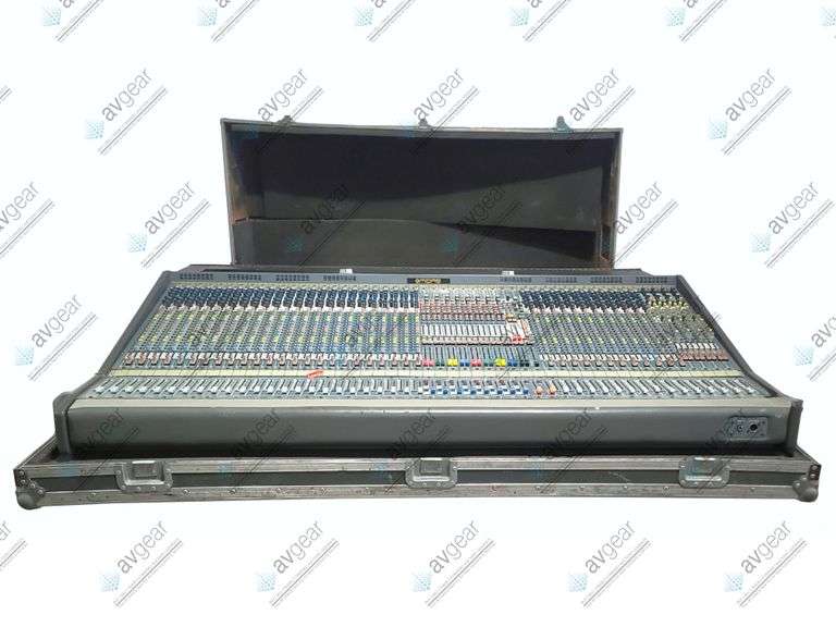 Midas XL3 40-Channel Analog Mixer (NEEDS REPAIR) w/ VU Meter Bridge and ...