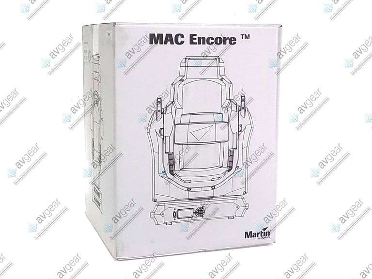 (NEW) Martin Lighting MAC Encore Wash WRM w/ SIP - Joseph Finn Co., Inc.