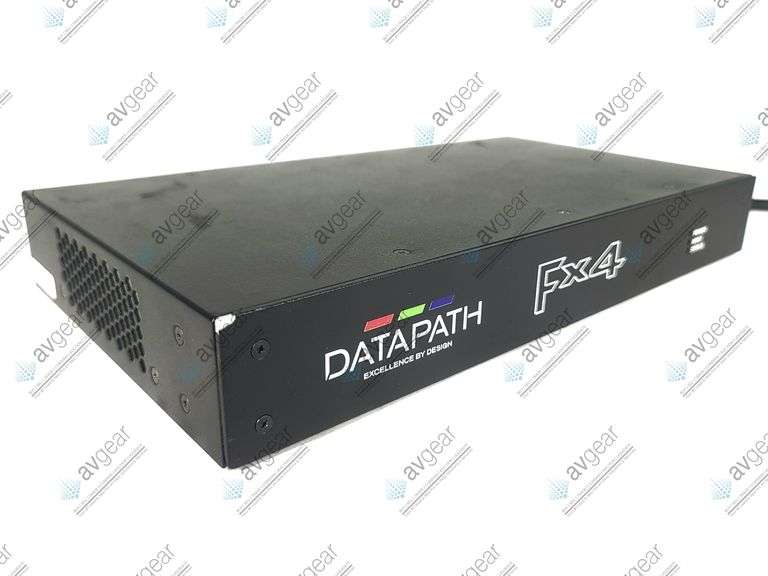 DATAPATH Fx4 Display Controller - Joseph Finn Co., Inc.