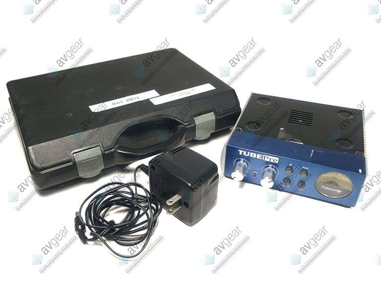 PreSonus TubePre V2 Tube Preamplifier w/ PSU in Shure Carrying Case ...