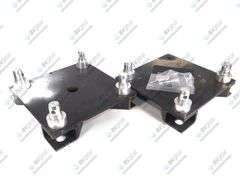 (2) Custom 12x12" Base Plates - Joseph Finn Co., Inc.