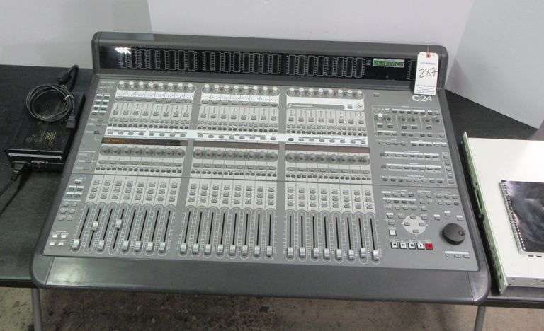 Avid Digidesign C24 Control Surface Mixer For Pro Tools w/Power Supply ...