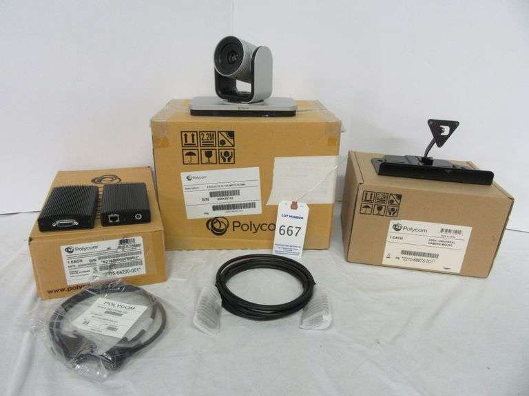 Polycom EagleEye IV USB 12x PTZ Camera w/Universal Mount & Digital ...
