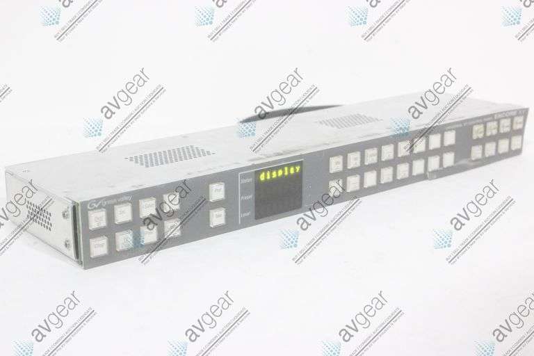 Grass Valley Encore XY Universal XY Control Panel - Joseph Finn Co., Inc.
