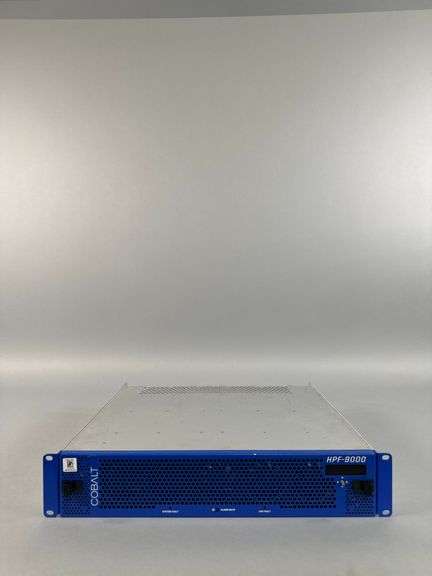 Cobalt HPF-9000 Unit Only. Powers on but untested. - Joseph Finn Co., Inc.