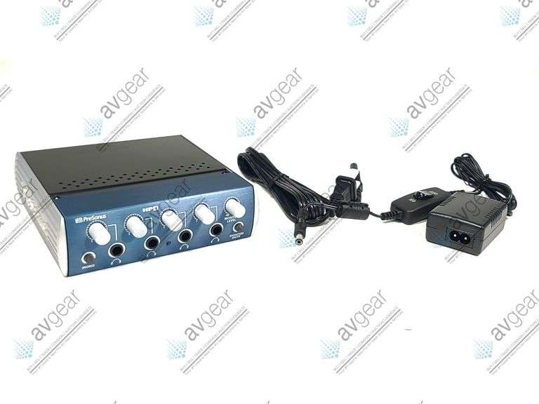 PreSonus HP4 - 4-Channel Headphone Distribution Amplifier in Original ...