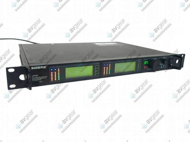 Shure UR4D Dual Wireless Receiver - Joseph Finn Co., Inc.