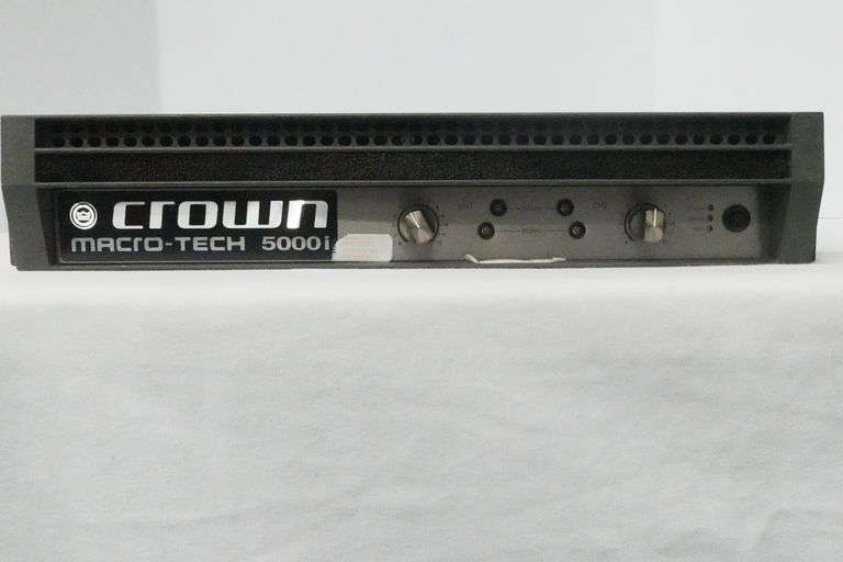 Crown Audio MACRO-TECH MA 5000i Two-Channel Power Amplifier 2500W at 4 ...