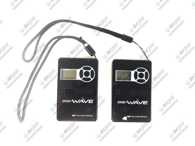 (2) Williams Sound DLR 50 DIGI Wave Wired Body Pack - Joseph Finn Co., Inc.